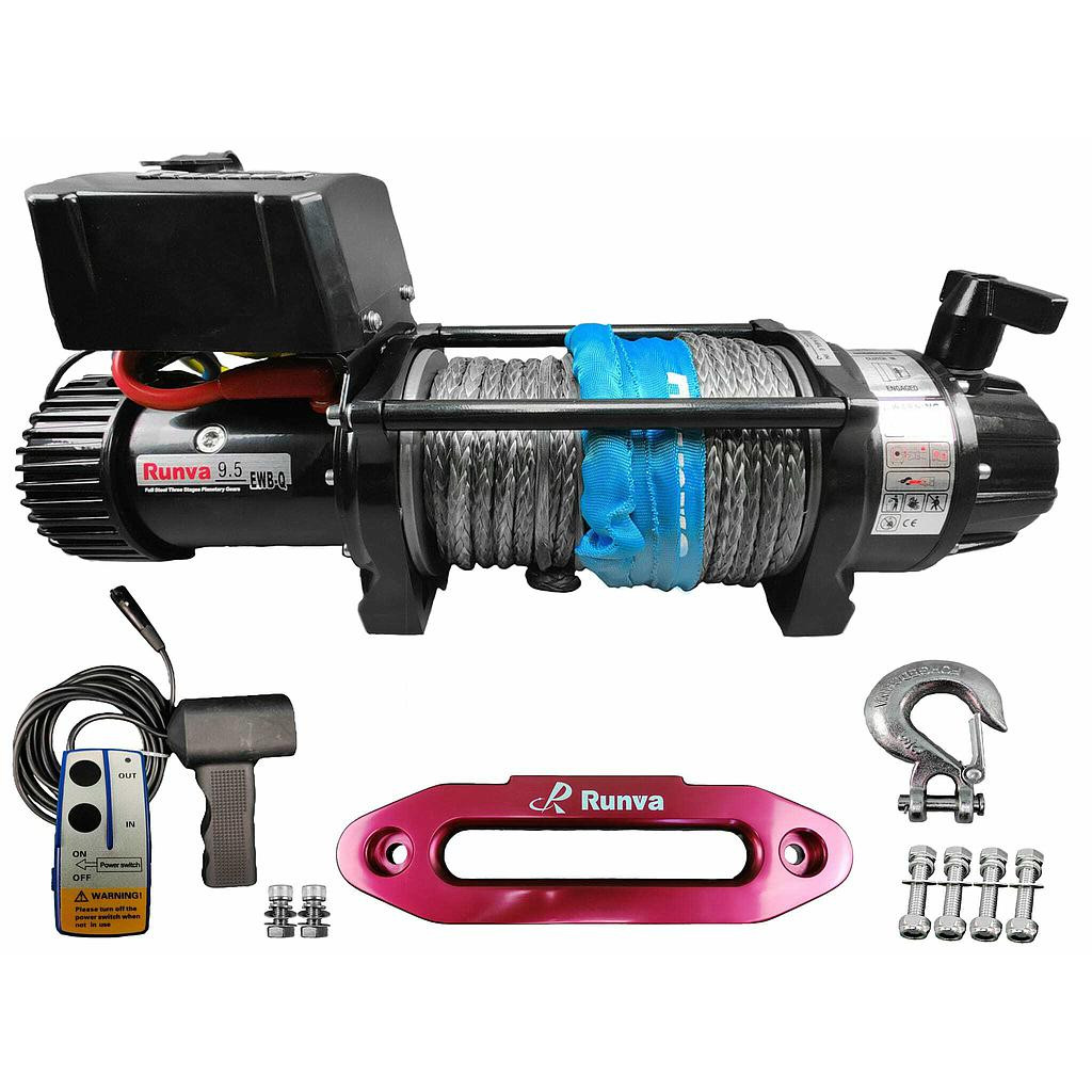 Runva EWB 9.5-Q 108:1 Dyneema - 4X4 Parts